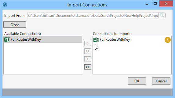 Import Connections