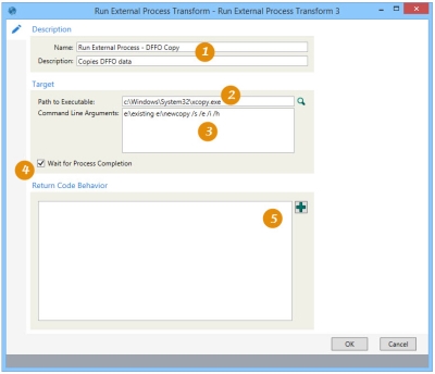 Running an external process